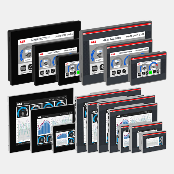 ABB DC523 and TU515 Programmable Logic Controllers PLCs, CP635 Control ...