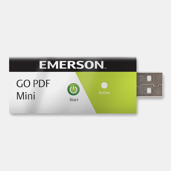 Emerson GO PDF Mini Temperature Monitoring Logger - HKXYTECH